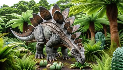 Stegosaurus The Plated Dinosaur With A Spiked Tail