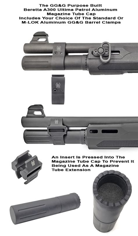 Beretta A300 Ultima Patrol Non Functioning Extended Magazine Cap With