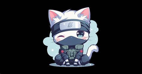 Cakashi Cat Sticker Teepublic