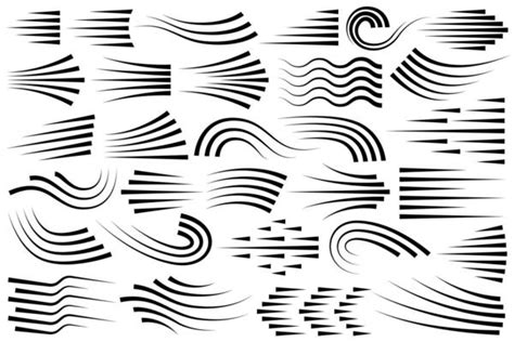 Motion Lines Vector
