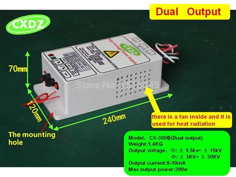 High Voltage Power Supply With 30kv Output With El Grandado
