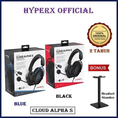 Promo Hyperx Cloud Alpha S 7 1 Surround Sound Gaming Headset Diskon 23