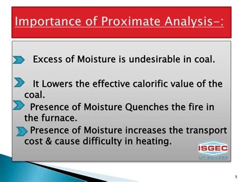 Proximate Analysis Of Coal Pptx Chemistry Science