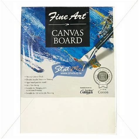Pidilite Fine Art Canvas Board Size 1524 X 2032 Cm At ₹ 48piece In