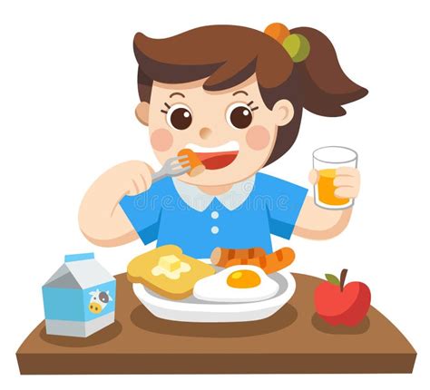 Eat Breakfast Stock Illustrations 173720 Eat Breakfast Stock
