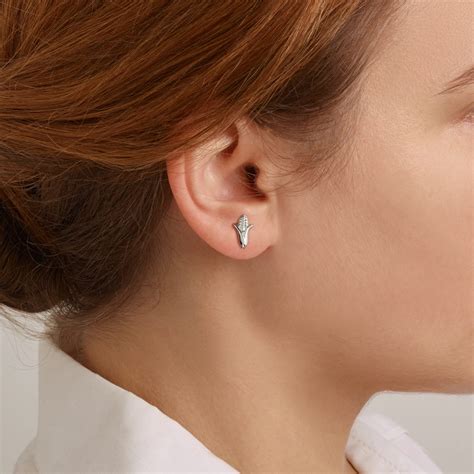 Corn Earrings Sterling Silver Delicacies