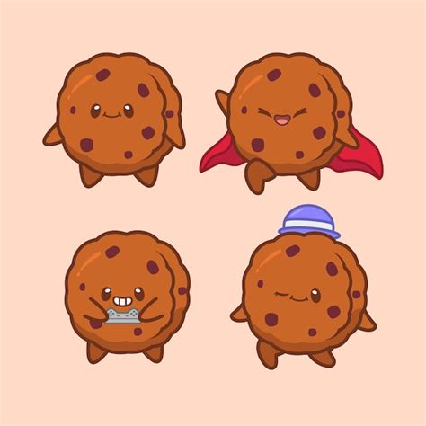Premium Vector Cute Cookies