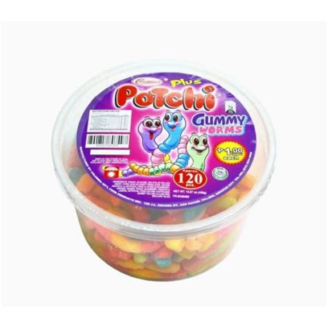 Pochi Gummy Worms 120pcs Shopee Philippines