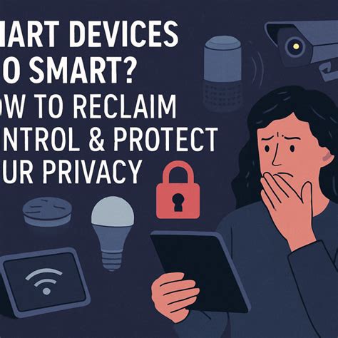 Smart Devices Too Smart How To Reclaim Control And Protect Your Privacy
