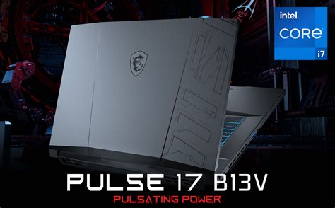 MSI PULSE 17 B13VGK - High-Performance Core i7 RTX 4070 Gaming Laptop