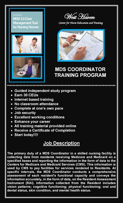 Mds Coordinator West Haven