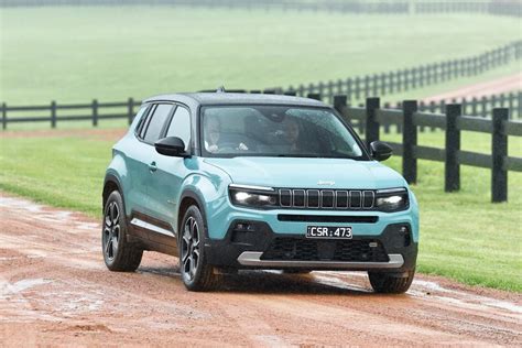 Jeep Avenger 2025 Review Australian First Drive Small Electric Suv