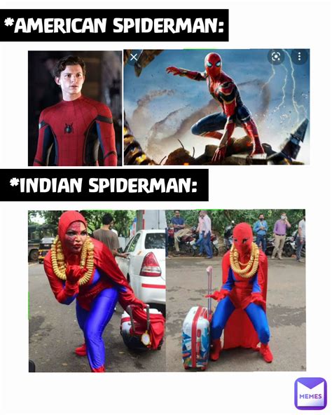 Spiderman Hindi Memes