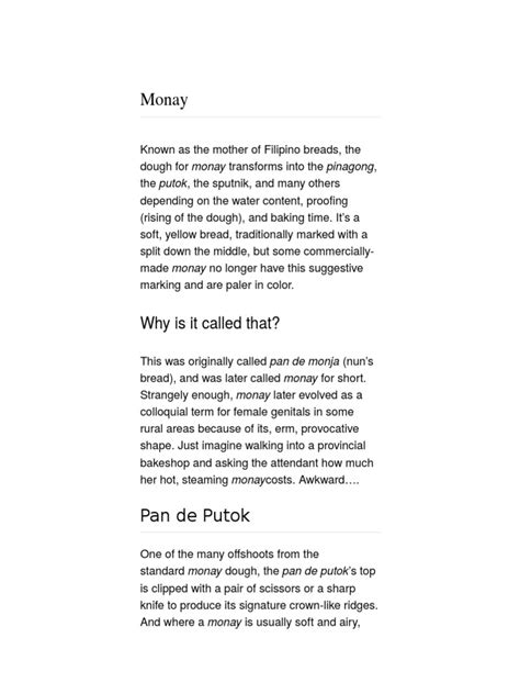 Monay Pdf Breads Cuisine