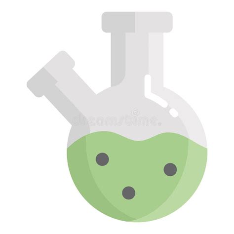 Icono De La Escuela De Iconos Planos Del Vector Del Matraz E Icono Educativo Ilustración Del