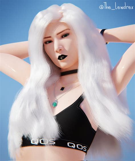 Rule 34 1girls 3d Beach Bikini Bikini Top Black Lipstick Black Topwear