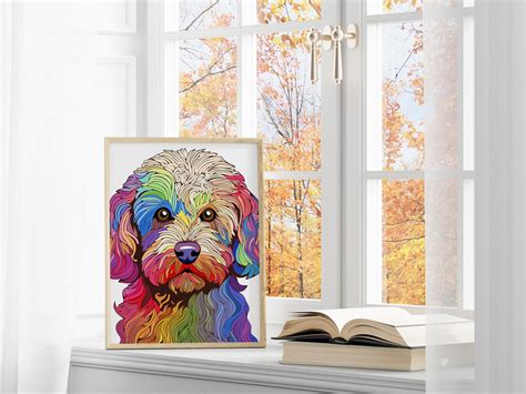 Digital Prints Cockapoo Dog Pet Poster Ideal T Immediate Delivery