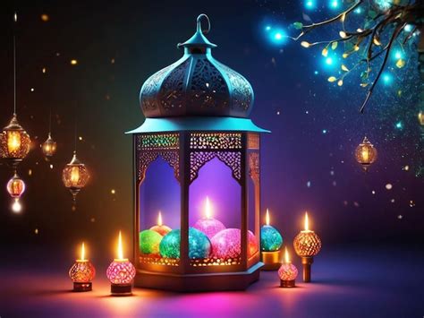 Premium Photo Eid Image Visualize A Stunning With Attractive Colorful