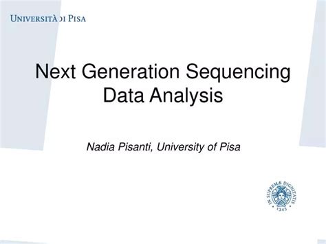 Ppt Next Generation Sequencing Data Analysis Powerpoint Presentation
