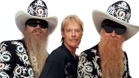 Billy Gibbons Beardless Frank Beard Playing In Bearded Zz Top Is One