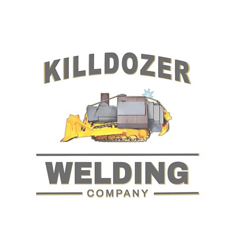 Killdozer Welding Co Art Graphic Png Digital Download Etsy
