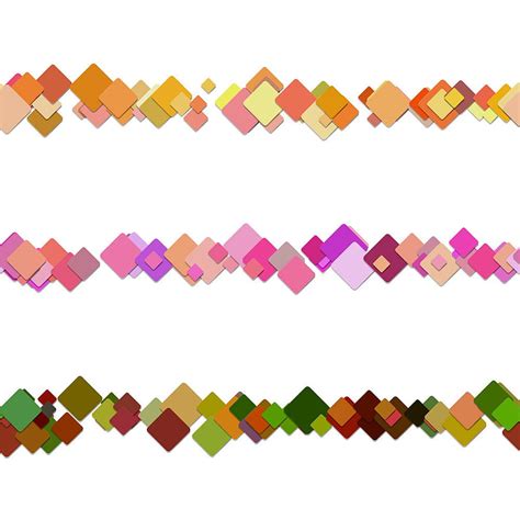 Repeatable Random Square Pattern Page Separator Vector Eps Ai Uidownload