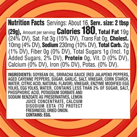 Heinz Mayoracha Mayonnaise And Sriracha Sauce 166oz Delivered In As