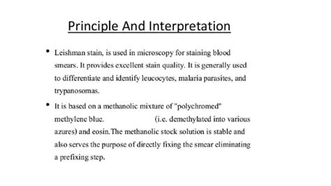 Stains And Staining Procedures In Pathology Pptx Pptx