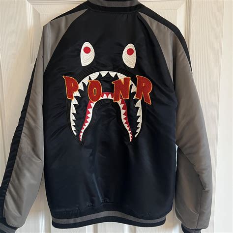 Mens Bape Jacket Depop
