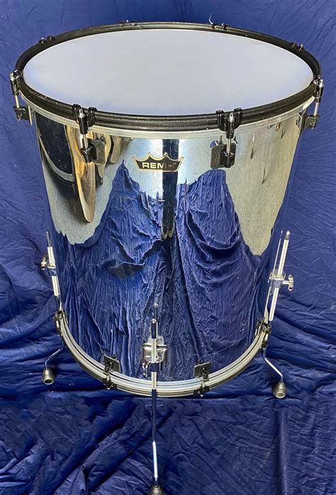 Surdo 20″ Chrome With Strap Or Legs La Percussion Rentals