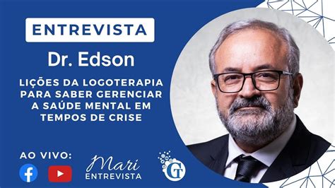 Mari Entrevista Recebe O Dr Edson Youtube