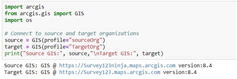 Clone Surveys From One Organization To Another Esri Community