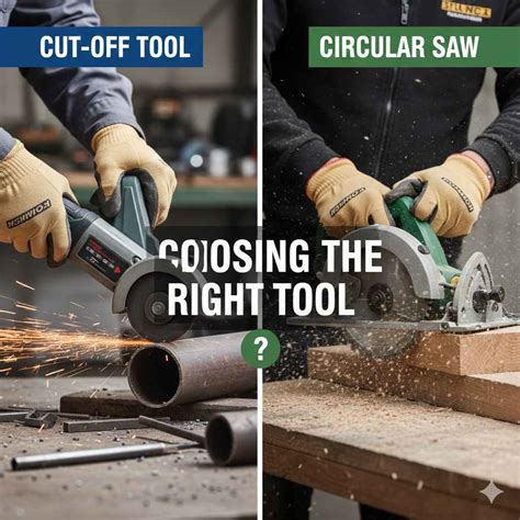 Cut Off Tool Versus Circular Saw Choosing The Right Tool