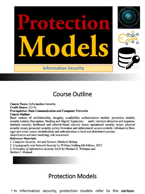 Information Security 03 Protection Models Pdf Computer Access