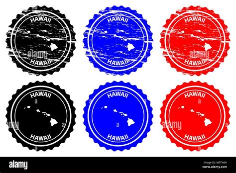 Passport Stamps From Hawaii