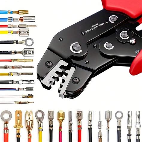 Alicates De Crimpado Manuales Herramienta De Crimpado Para Terminales