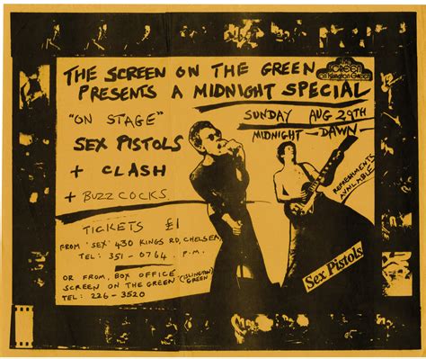 Sex Pistols On This Day In 1976 Sex Pistols Played At