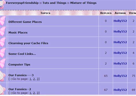 Categories And Forums