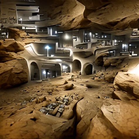 Underground Mars City Vqganclip Deepdream