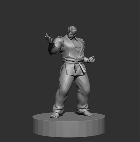 Stl File Ryo Sakazaki 🤴 ・design To Download And 3d Print・cults