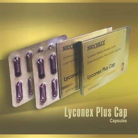 Lyconex Plus Cap Packaging Size 1 10 Capsules At ₹ 1850 Box In Cuttack
