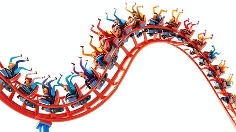 Premium Photo A Roller Coaster Is A Type Of Amusement Ride That Uses