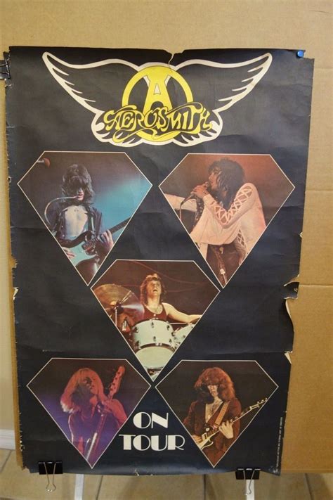 Aerosmith Concert Tour Poster Steven Tyler Rare Steven Tyler