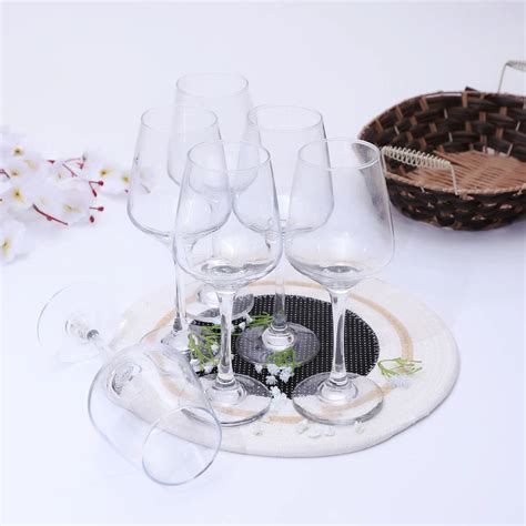 Elegant Crystal Wine Glasses Set Blluex