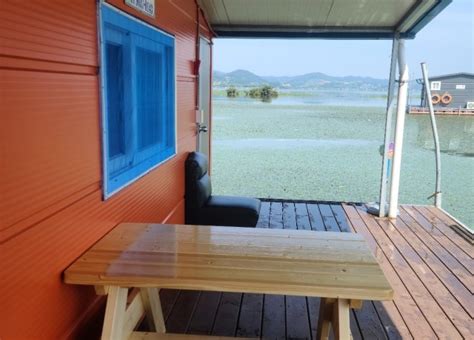 중형좌대 정자나무 좌대