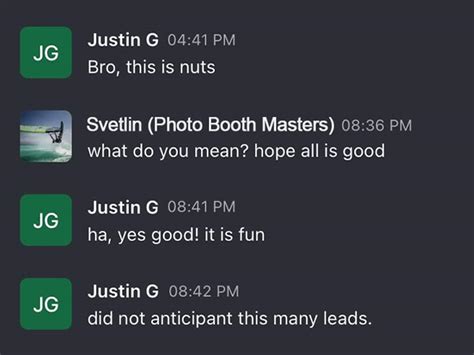 Case Study Justin Goss Photo Booth Clients On Demand