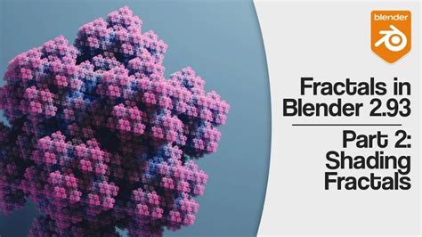 Blender Fractals Now In Color Geometry Nodesshading Tutorial
