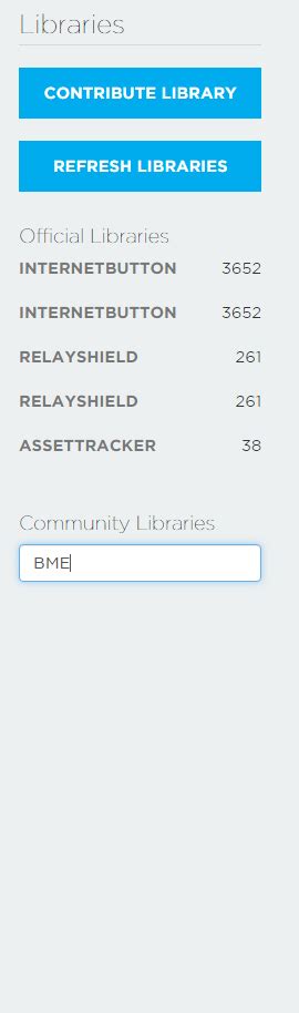 Where Is The Adafruitbme280 Library Troubleshooting Particle