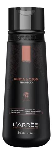 Shampoo Kinoa And Ojon Cabelo Ressecado Danificado Larree Mercadolivre