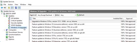 how to manage windows 10 feature updates with wsus pdq